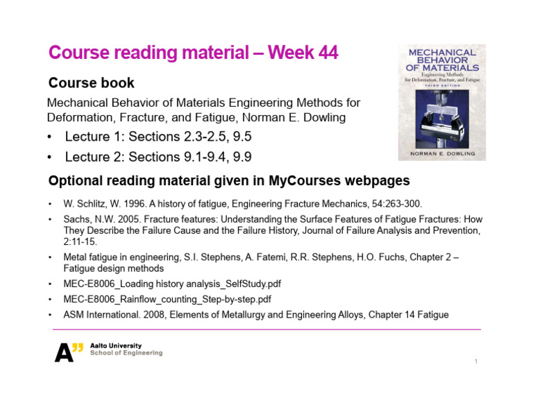 Lecture 012 Reading materials (1) | PDF