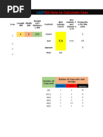 Excel Sheet For Cement, Sand and Aggregate Quantity Calculation For ...