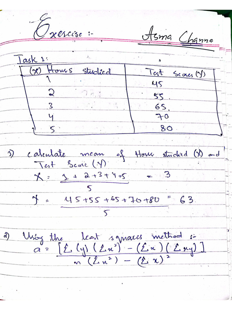 ASMA PS Regression | PDF