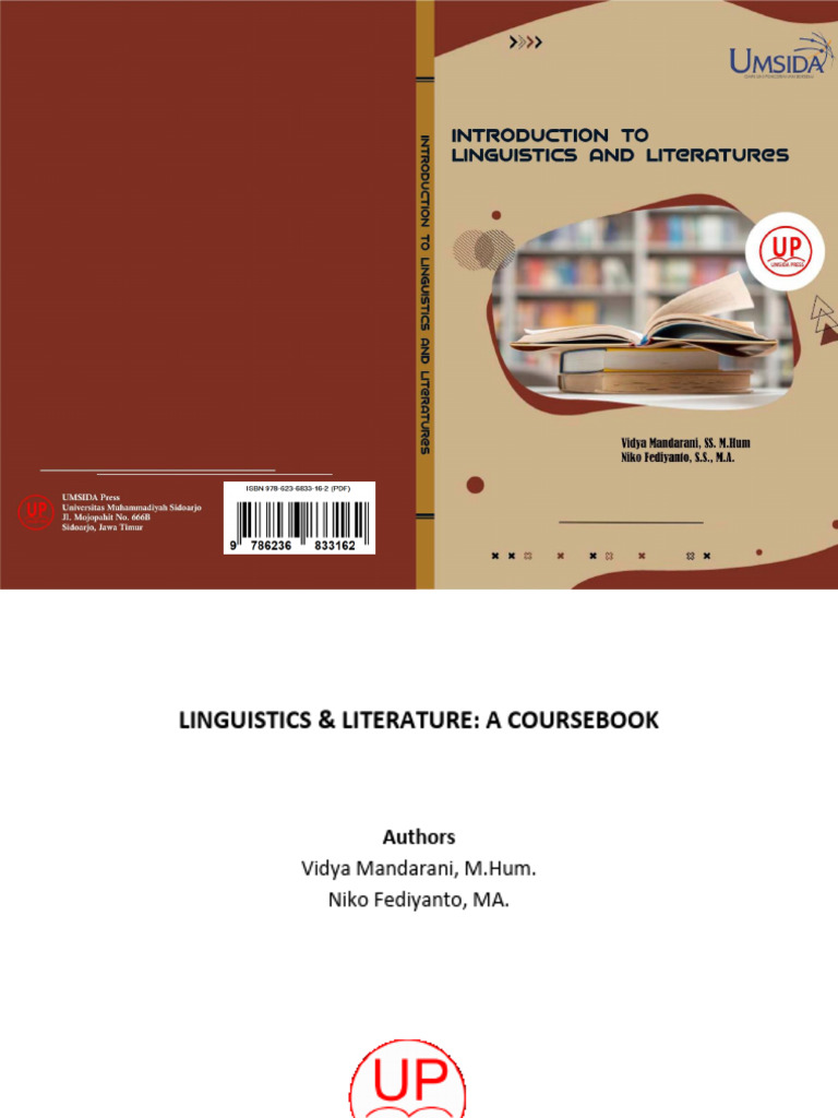 Linguistics and Literature A Coursebook | PDF | Syllable | Phonetics