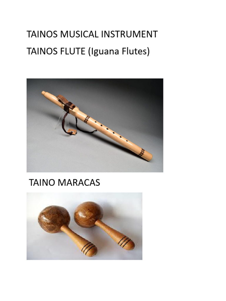 Tainos Flute 4 | PDF