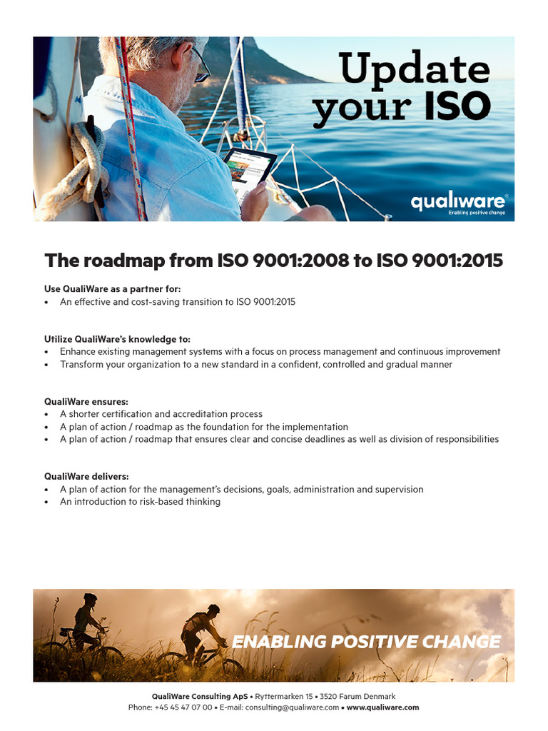Roadmap For ISO 9001 - 2008 Til ISO 9001 | PDF