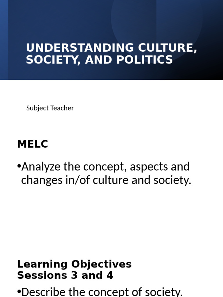 q1 Ucsp Module 2 Part 2 | PDF | Society | Foods