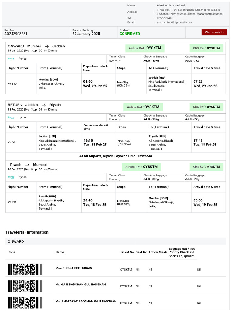 ticket_2439082811 (1) | PDF | Transport | Civil Aviation