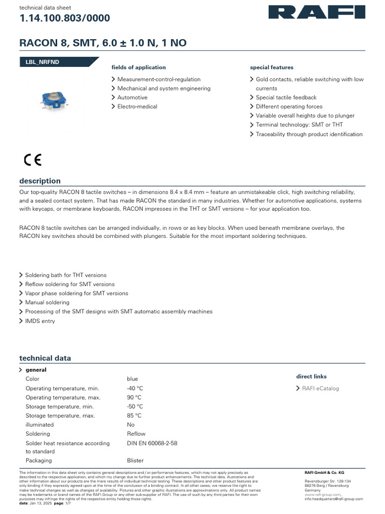 20250113_1141008030000_TD | PDF | Switch | Electrical Engineering