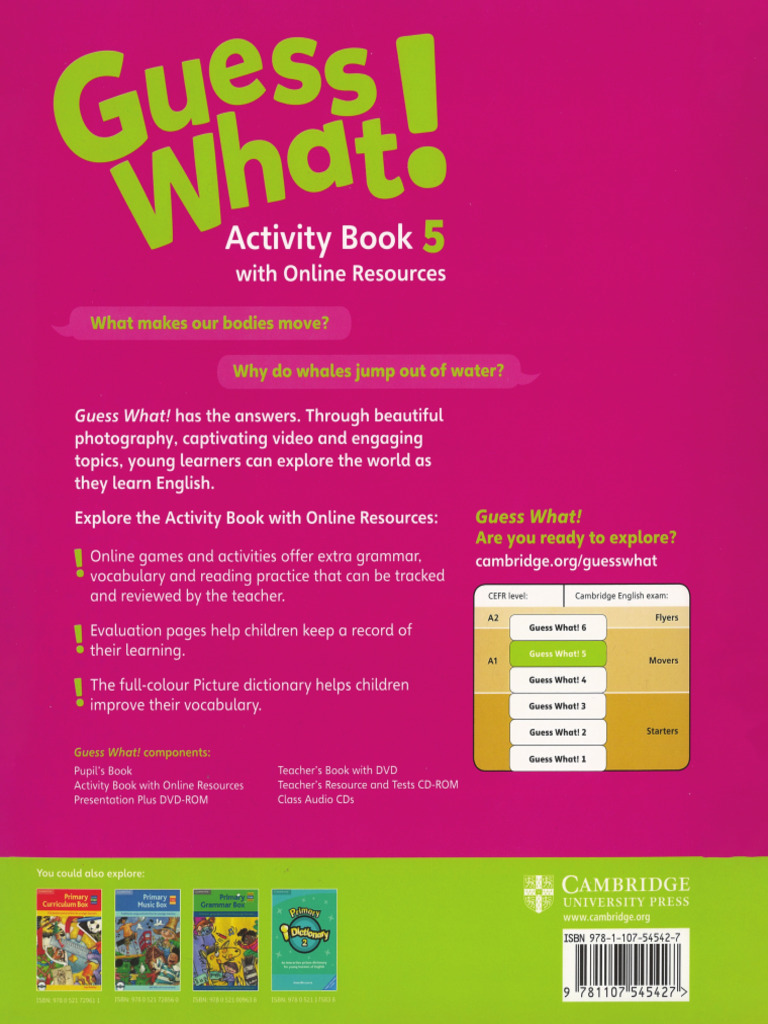 Guess What Activity Book 5 Compress | PDF