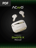 Pro6 Earbuds | PDF | Headphones | Bluetooth