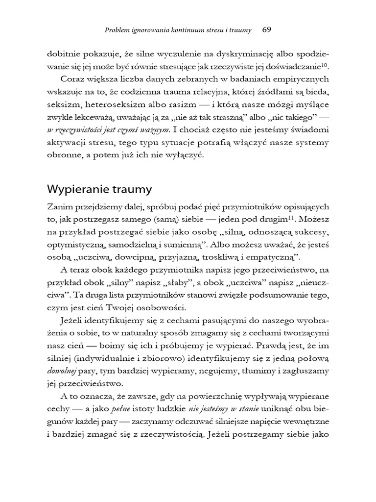 Twoje Okno Tolerancji - Wypieranie Traumy | PDF