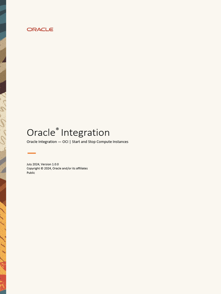 Oracle OCI Compute Instance CoreServices Recipe | PDF | Oracle ...