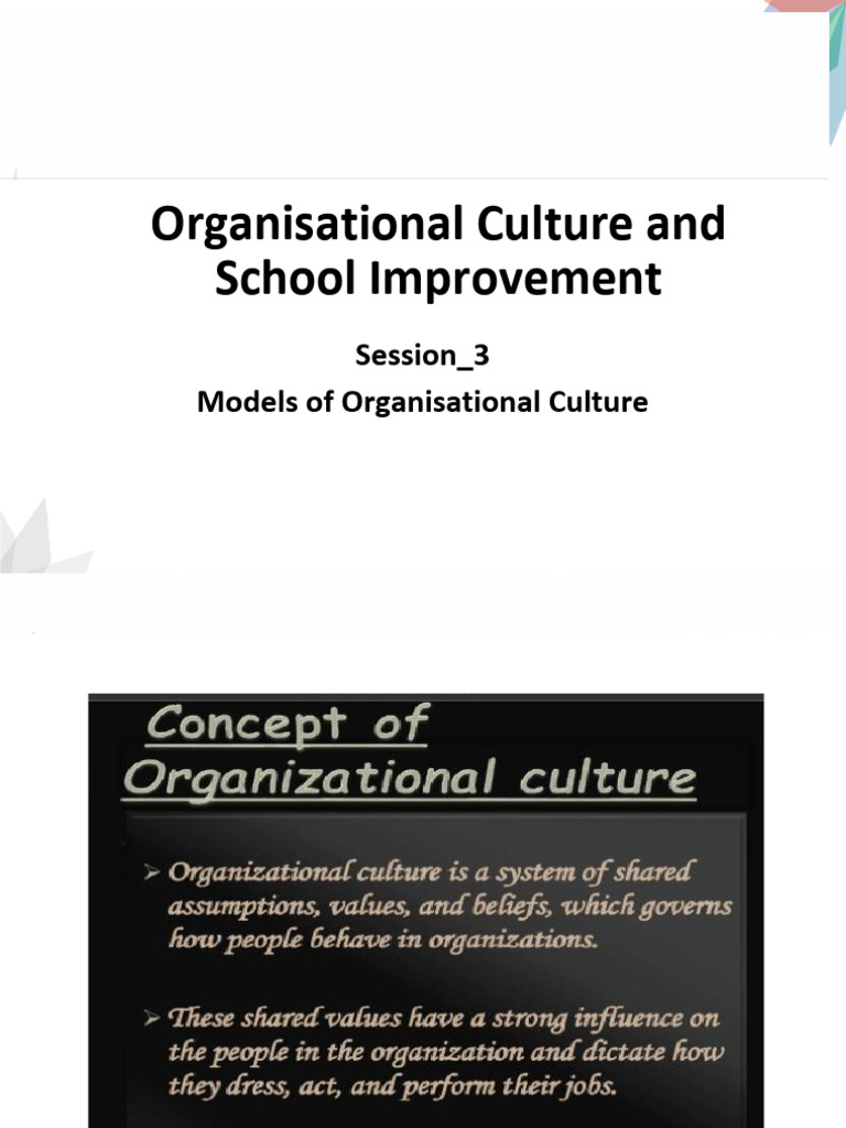Session_3_Models_of_Organisational_Culture | PDF | Organizational ...