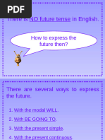 Future Forms - Expressing Future Time - Test-English | PDF | Linguistic ...