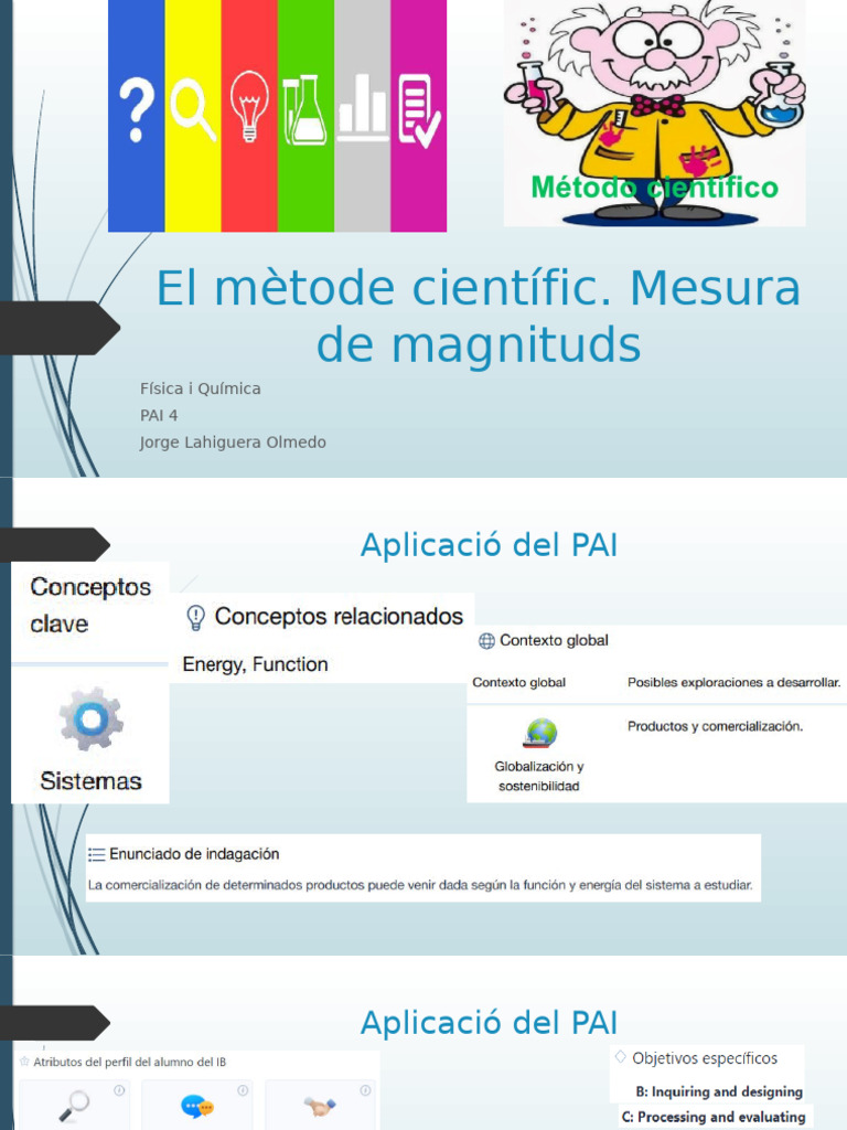 El Método Científico. Medida de Magnitudes | PDF