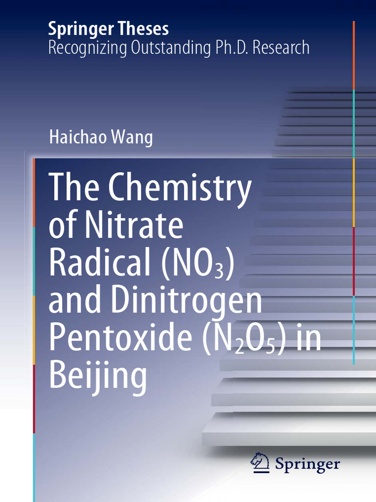 2. The Chemistry of Nitrate Radical (NO3) and Dinitrogen Pentoxide ...