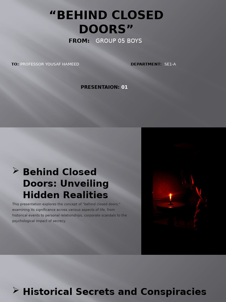 Presentation Aict Goup 05 Se1-A | PDF | Secrecy | Empathy