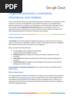 Managing Custom Organization Policies | PDF | Command Line Interface ...