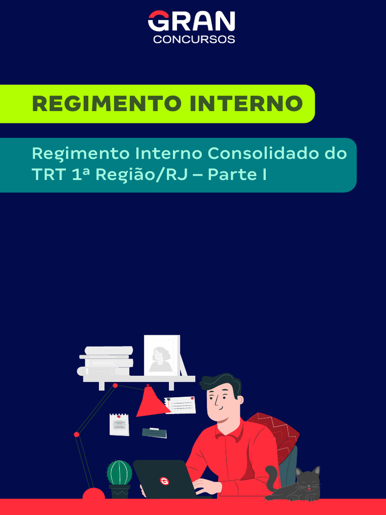 01 - Regimento Interno TRT 1 Part. I | PDF | Tempo | Aprendizado