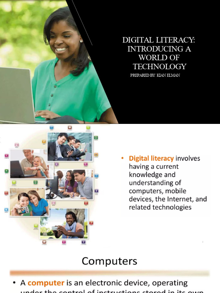 1 Digital Literacy | PDF