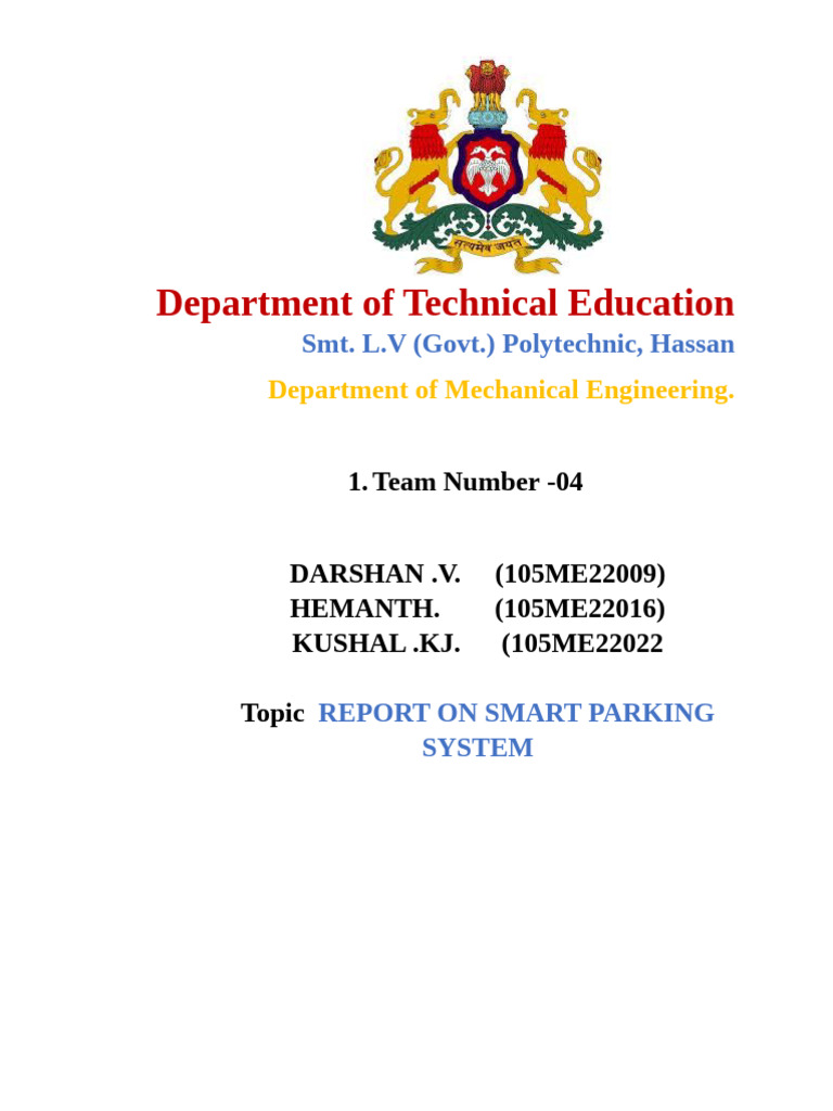 Document (6) | PDF | Parking | Internet Of Things