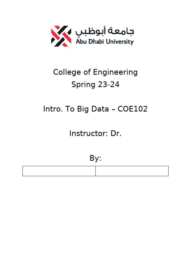 COE102_Assignement | PDF | Computing | Information Science