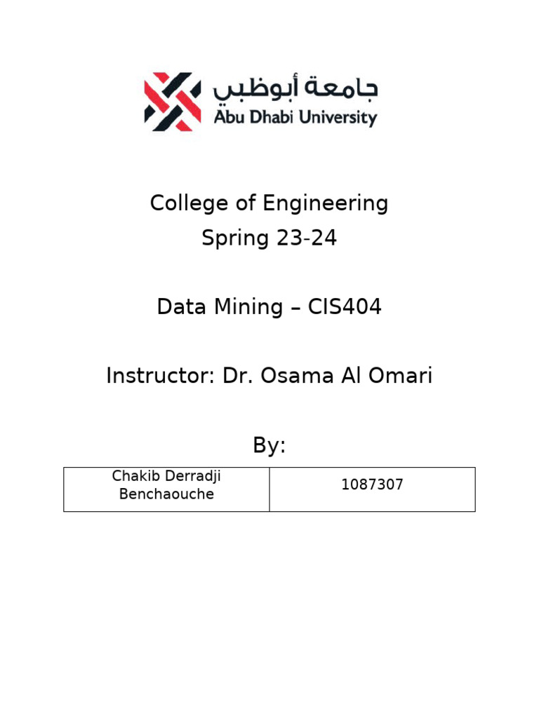 CIS Assignment1 PartB | PDF