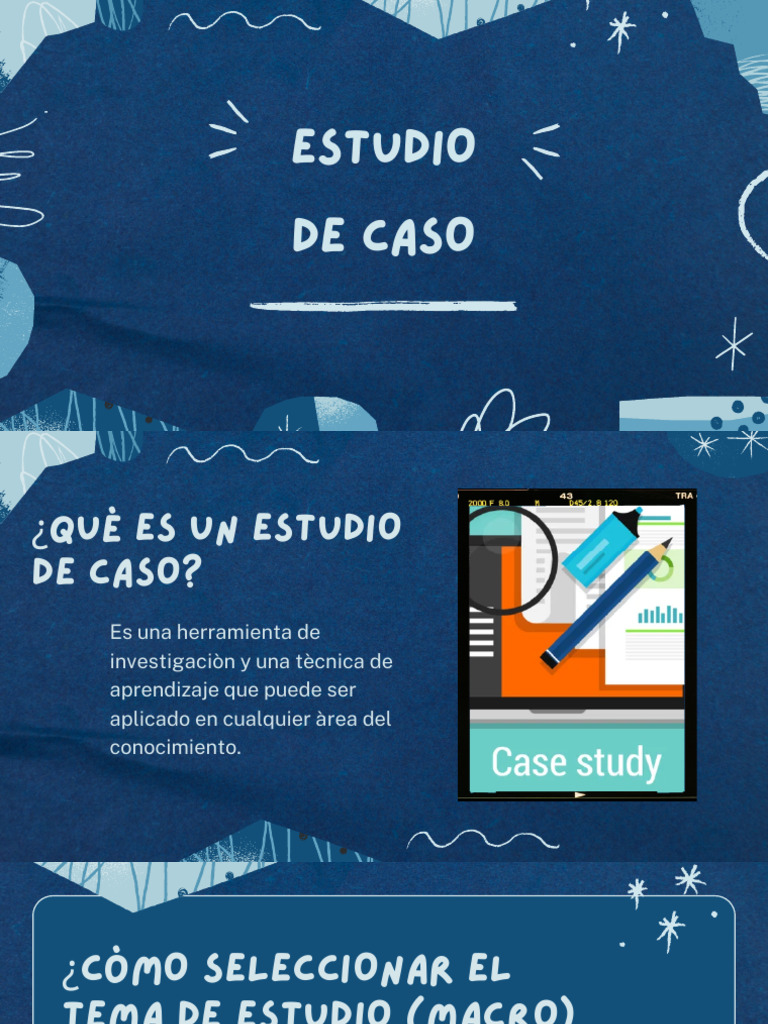 Guía para Crear un Estudio de Caso | PDF