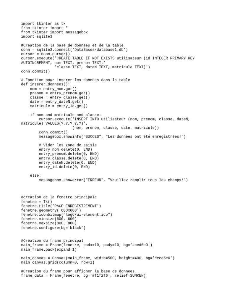 code_form-1 | PDF | Databases | Data Management