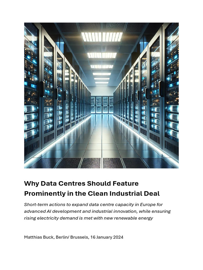 Data_ceners | PDF | Renewable Energy | Artificial Intelligence