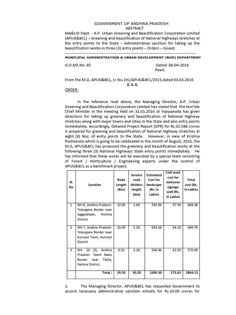 85 beutification project | PDF