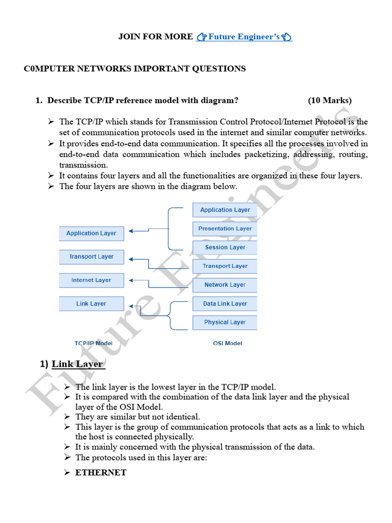 TCP IP CN | PDF | Internet Protocol Suite | Internet Protocols