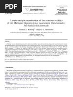 Minnesota Satisfaction Questionnaire | PDF | Job Satisfaction ...