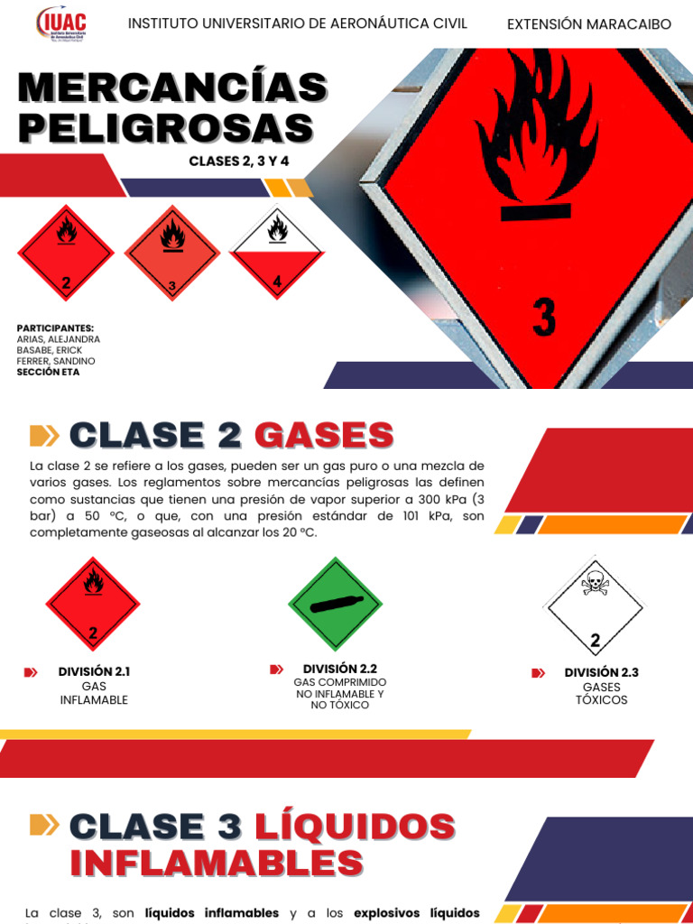 Mercancías Peligrosas | PDF | Combustibles