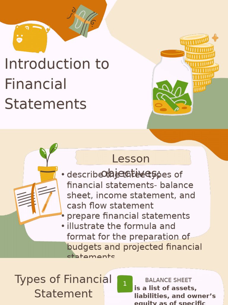 Understanding Financial Statements Basics | PDF | Equity (Finance ...