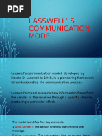 Lasswell's Communication Model Explained | PDF