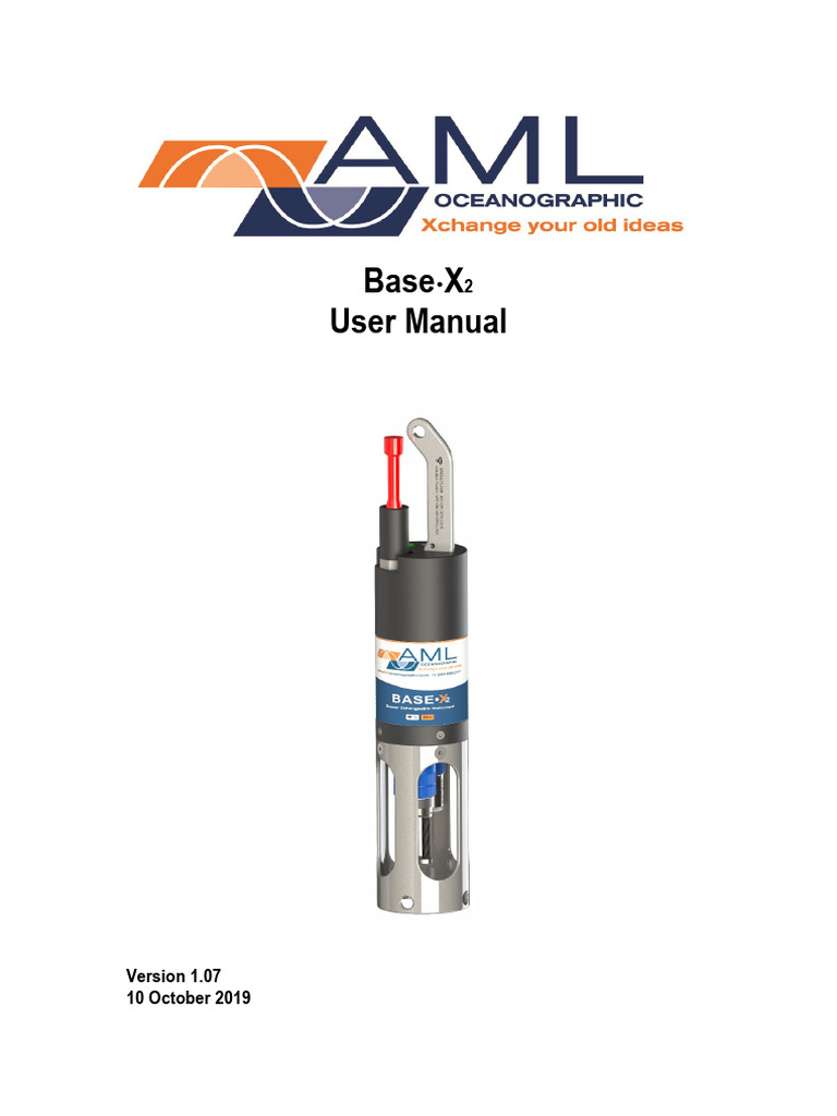 Base - X2 User Manual (v1.07) | PDF | Electrical Connector | Calibration