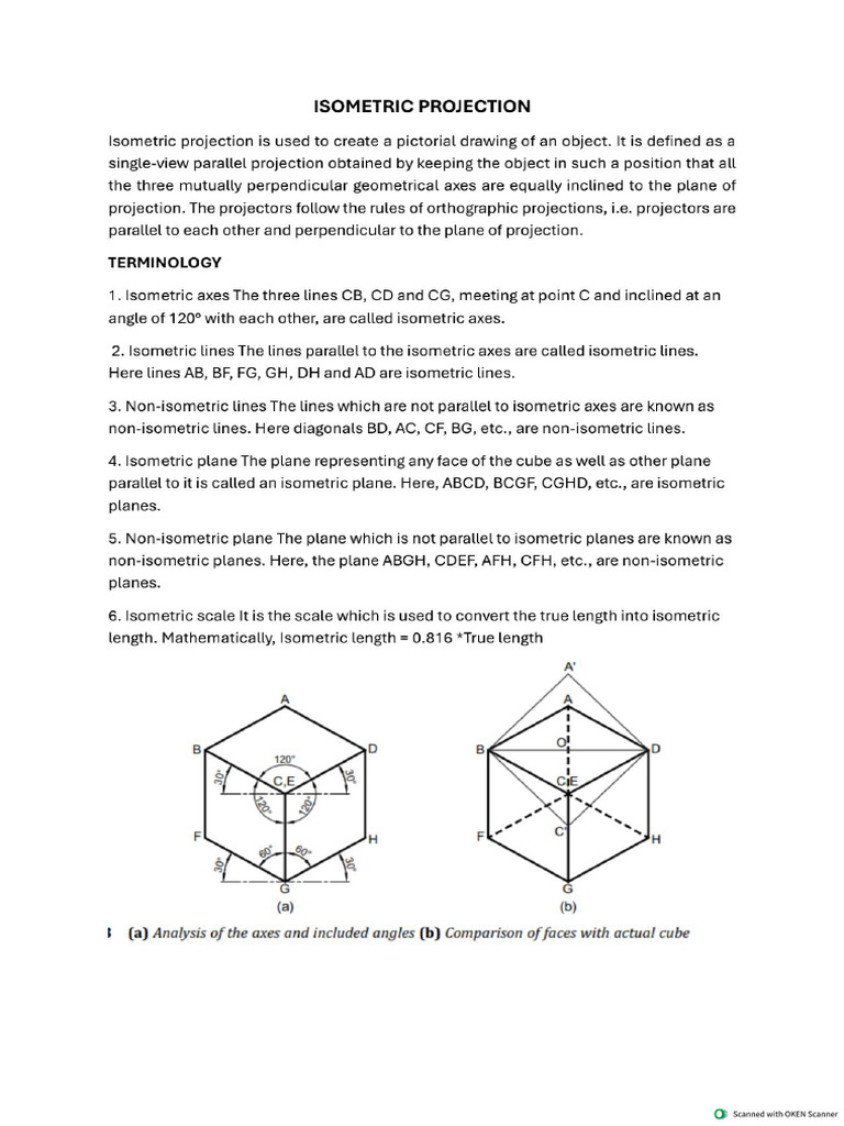 isometric projection | PDF