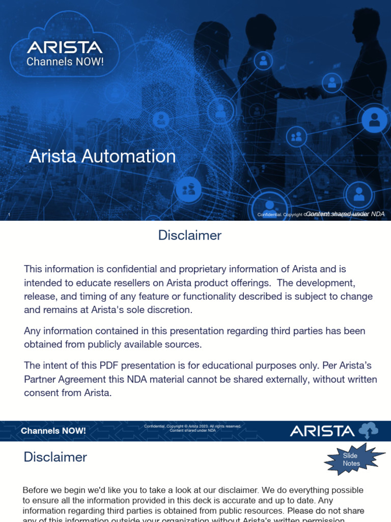 107-Arista-Automation-ATA-2024 | PDF | Cloud Computing | Computer Network
