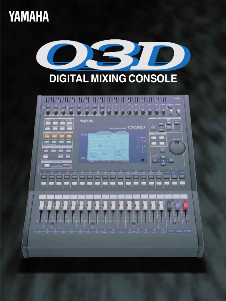 yamaha03D | PDF | Equalization (Audio) | Electrical Engineering