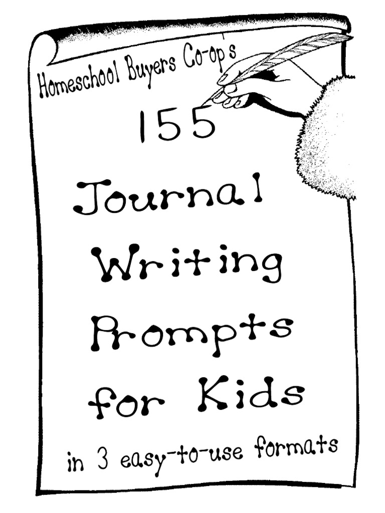 155 Kids' Journal Writing Prompts | PDF | Poetry