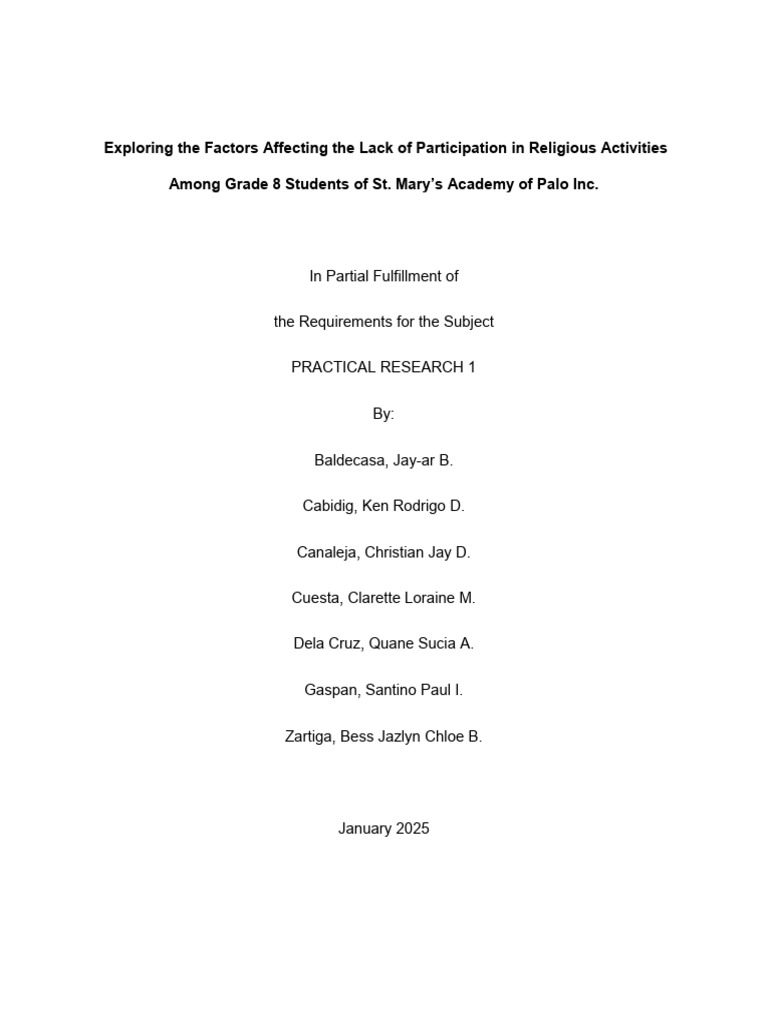 Religious Activity Super Duper Final NO LOGO | PDF | Prayer | Faith