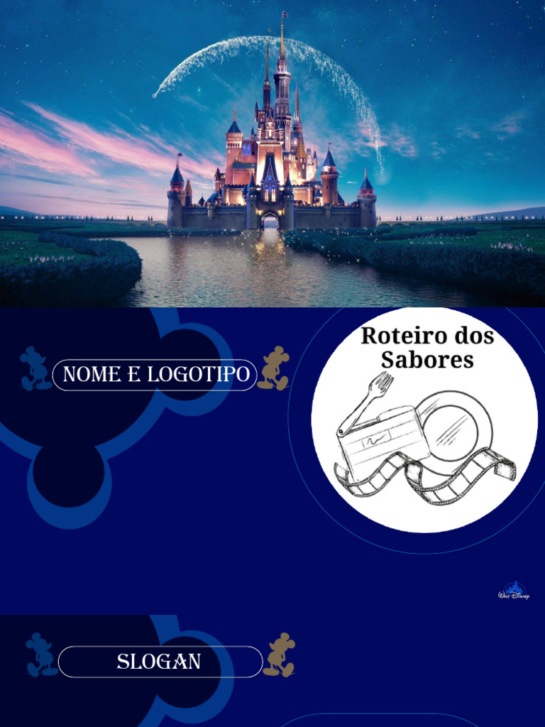 Animated Disney PowerPoint Template - 16x9 | PDF