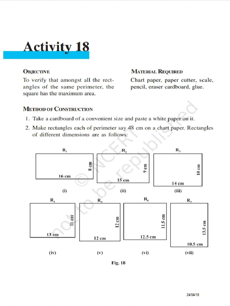 Maths Activity. | PDF