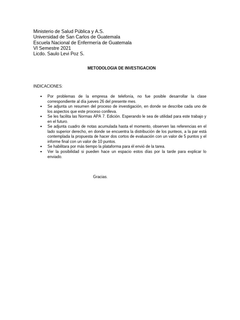 GUIA 5 Metodologia de Investigacion | PDF