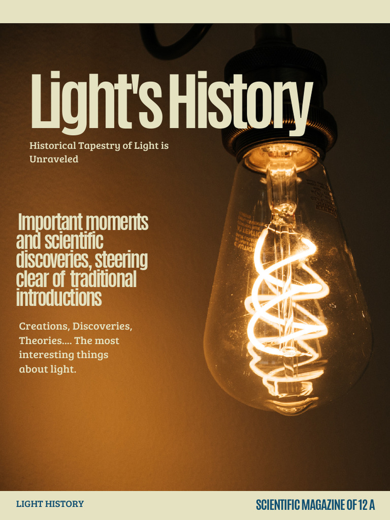 Magazine About Light's History | PDF | Photoelectric Effect | Visual ...