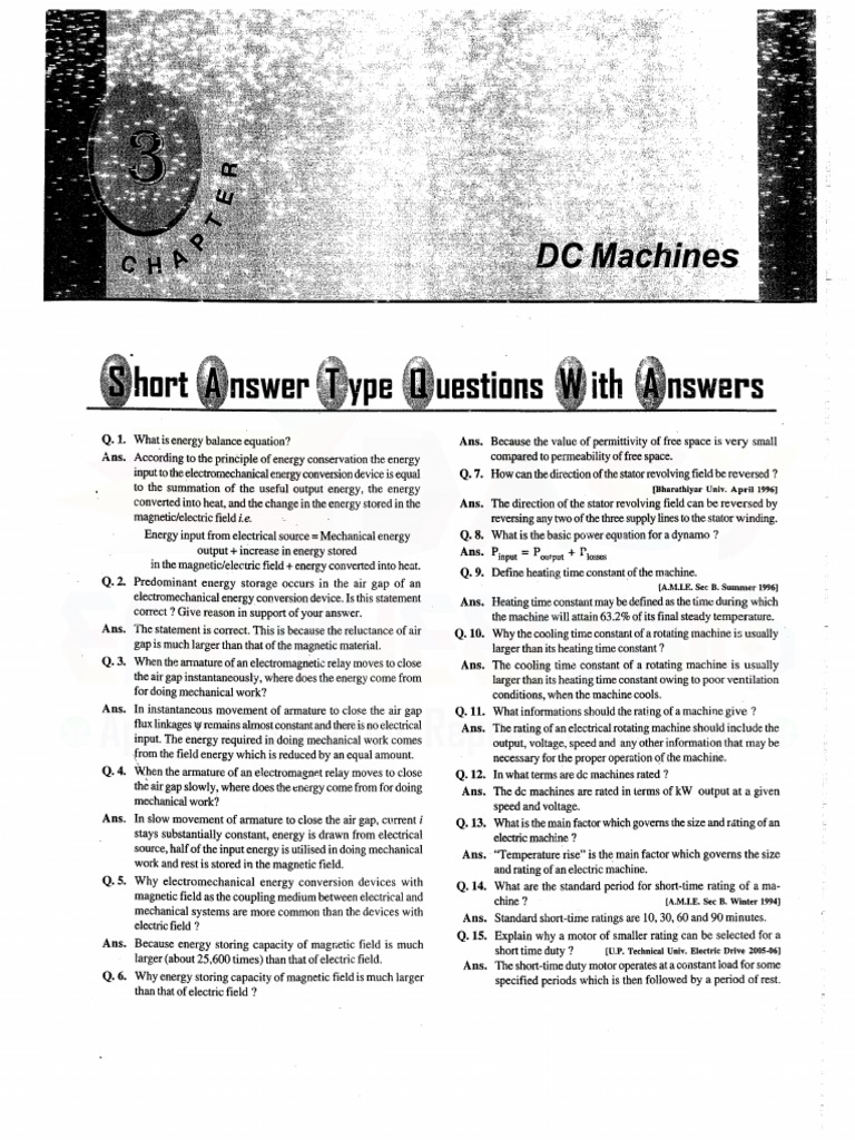 DC MACHINES | PDF