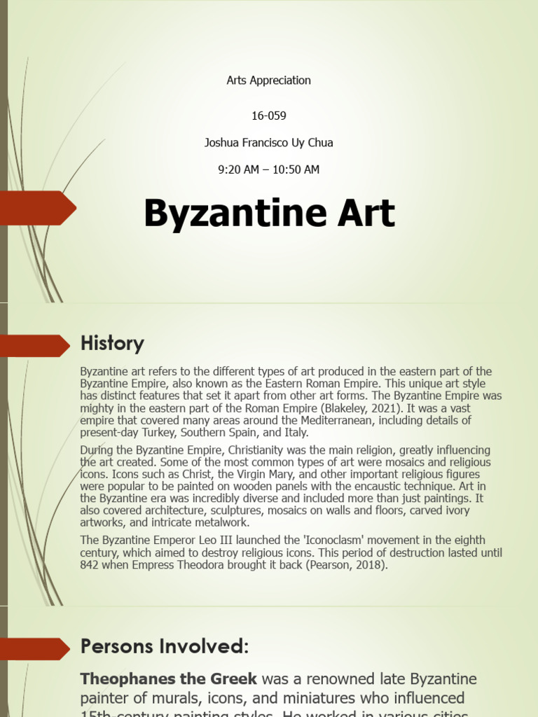 ArtApp Byzantine | PDF | Icon | Paintings