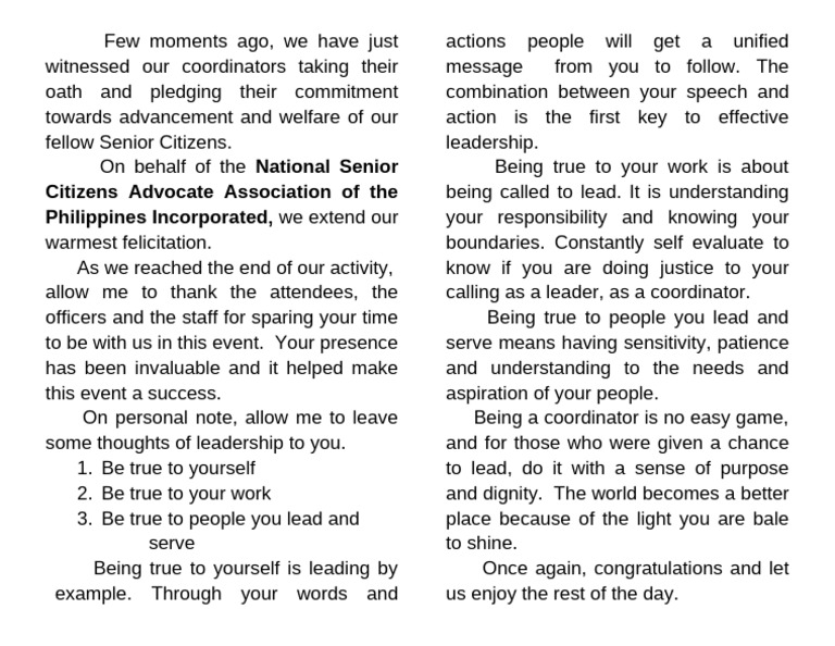 Closing Remarks | PDF