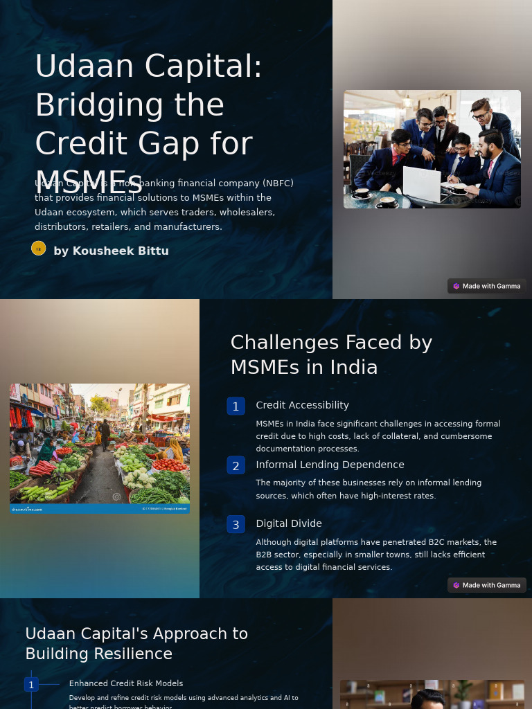 Bridging MSME Credit Gaps | PDF | Credit | Finance & Money Management