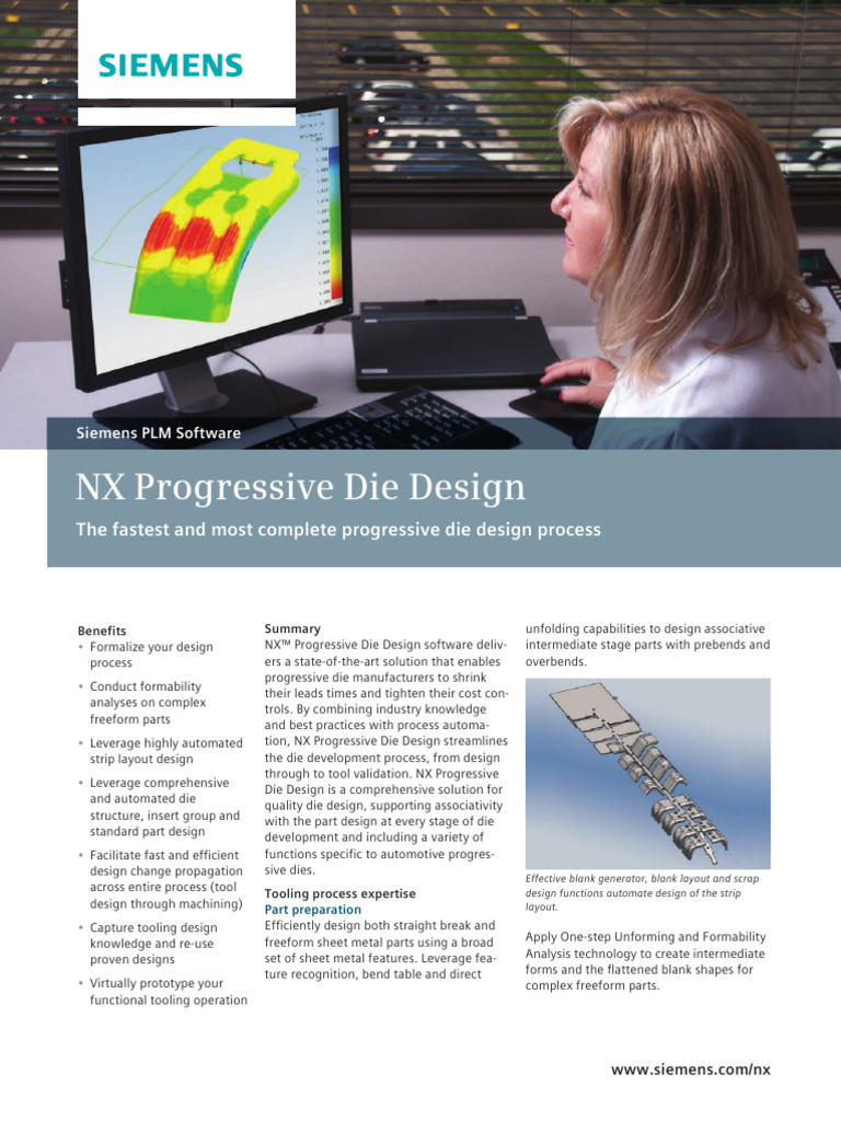 NX Progressive Die Design | PDF | Product Lifecycle