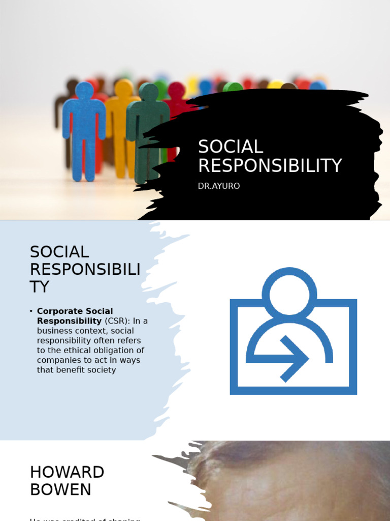 Understanding Social Responsibility Concepts | PDF | Corporate Social ...
