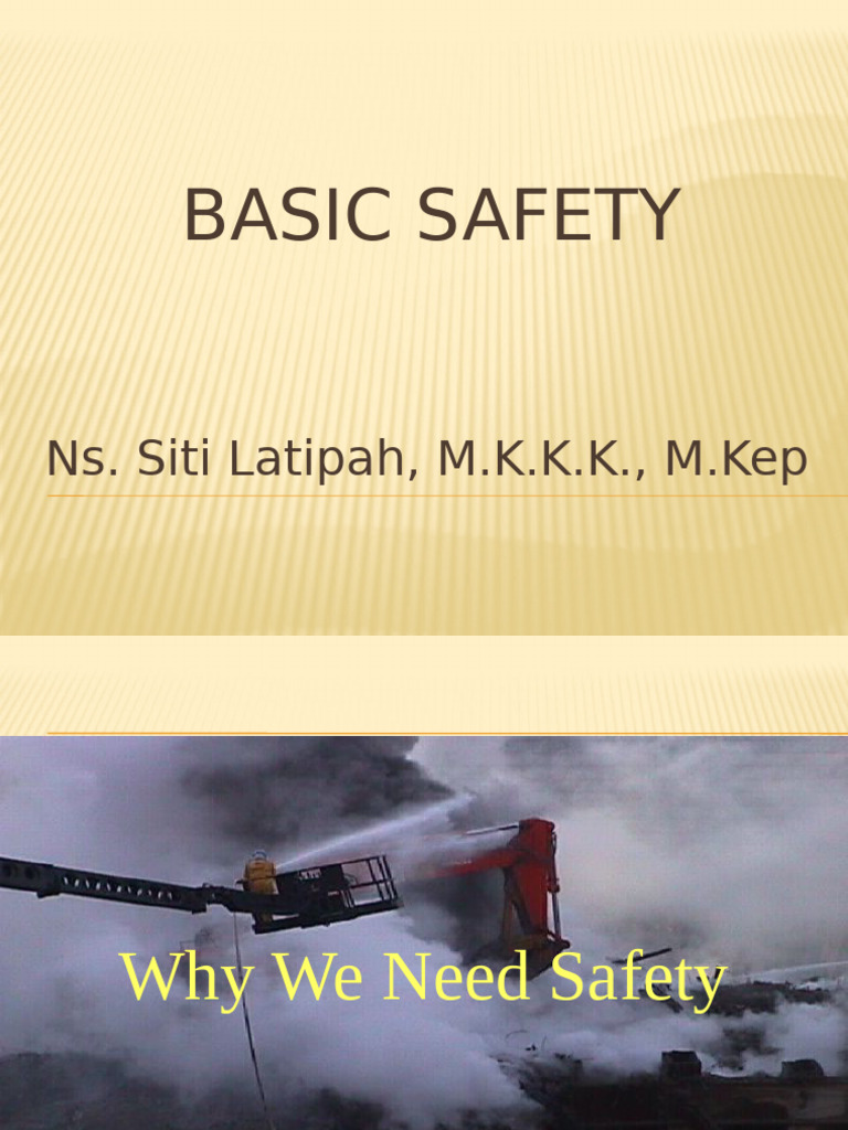 Prinsip Dan Konsep K3 (Basic Safety) | PDF